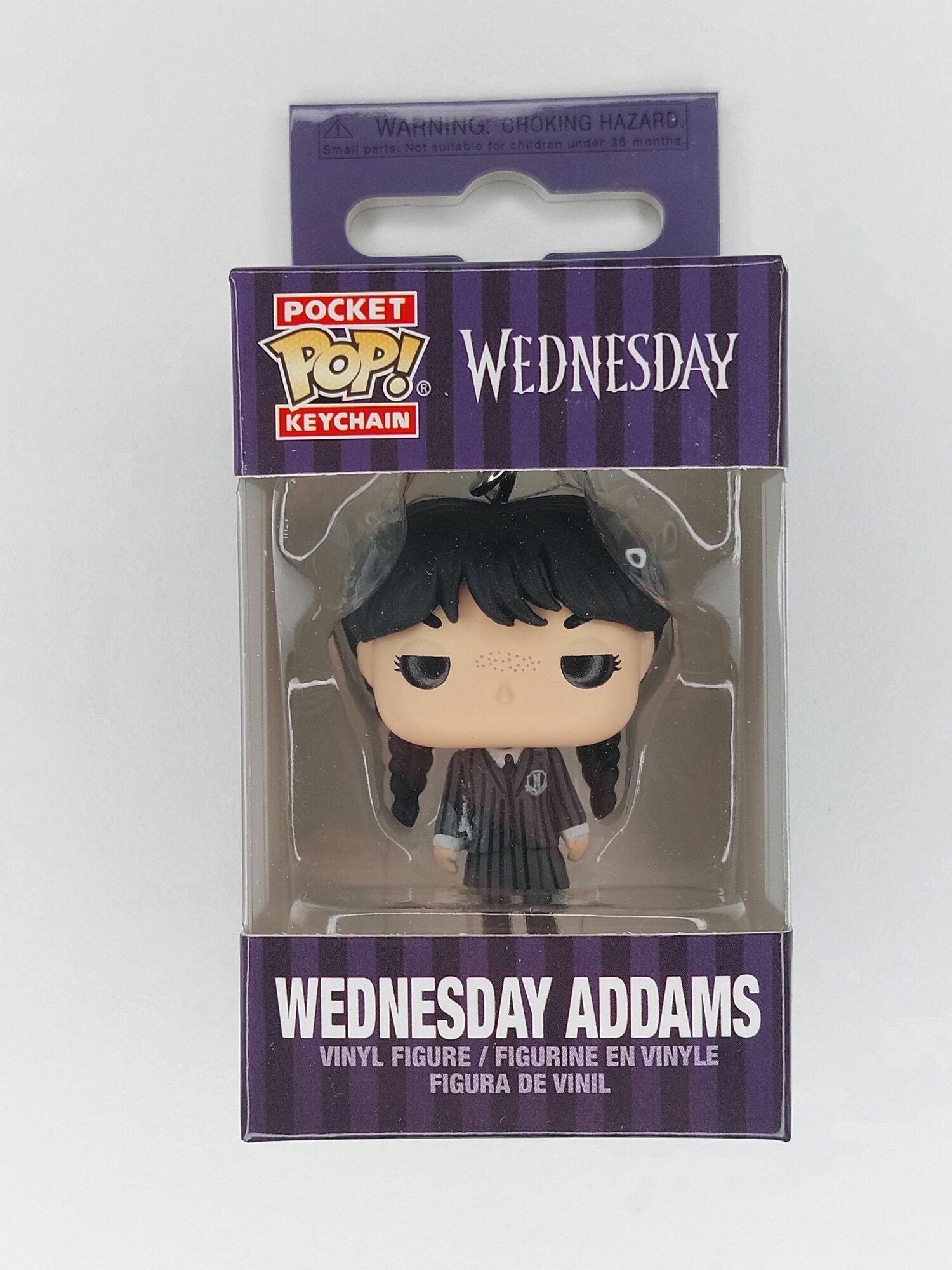 Брелок keychain Венсдей Аддамс Wednesday Addams из сериала Уэнздей
