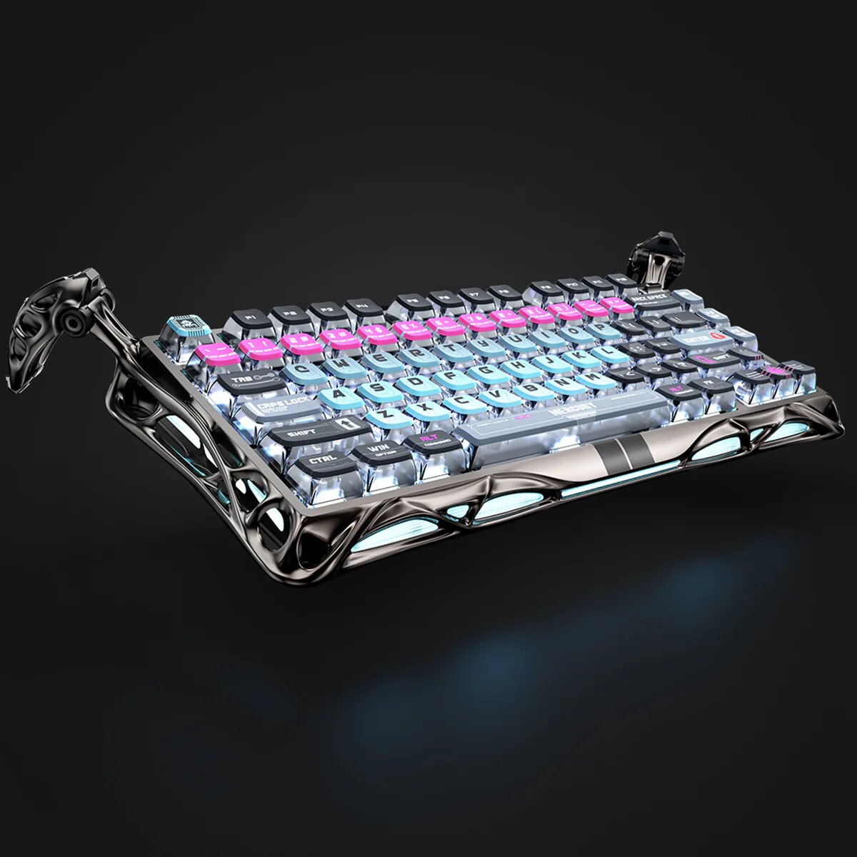 Механическая проводная клавиатура Gravastar Mercury V75 Pro, Cyberpunk (RM_EGRY_CN)