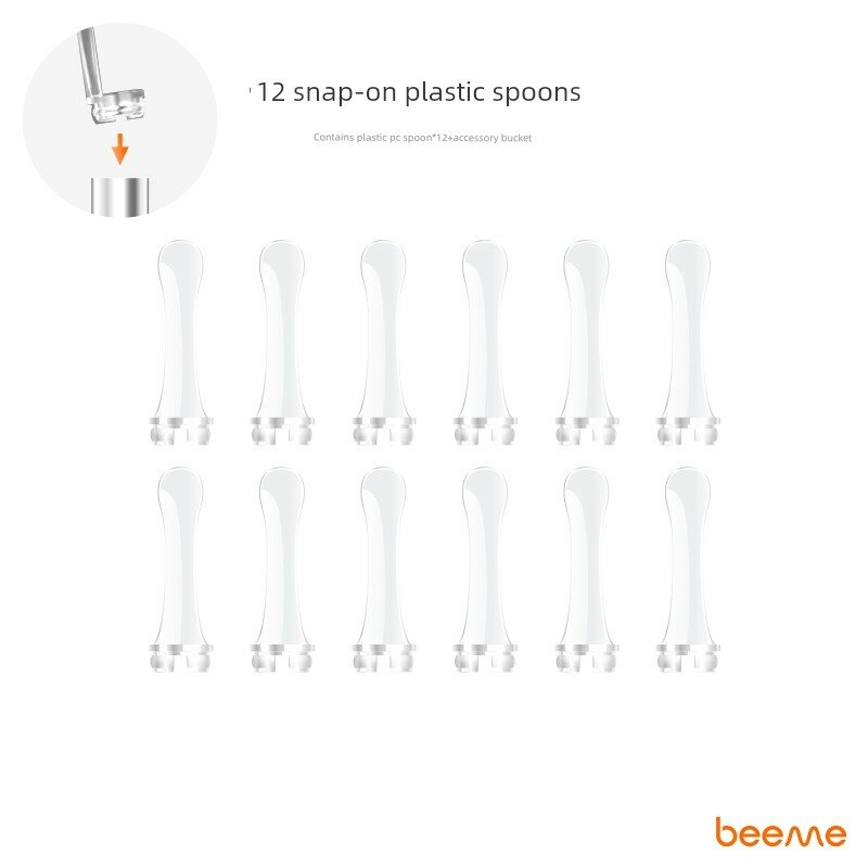 Оригинальные металлические аксессуары Hummingbird Bebird X17/X7/M9/T5/B2/K10/A2/C3/R3/R1/B1 12 прозрачных ложек из