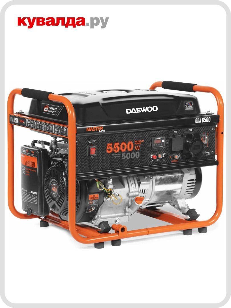 Генератор бензиновый DAEWOO GDA 6500