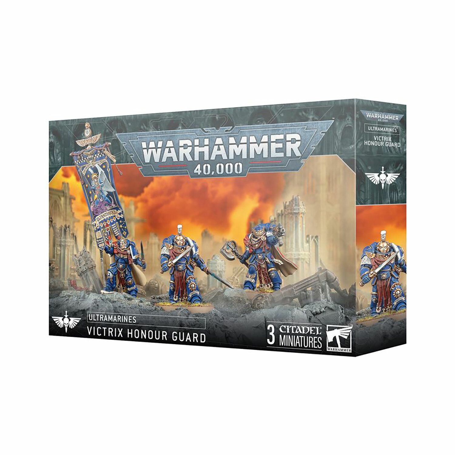 Warhammer 40,000 Космический десант Victrix Почетный караул: Чемпион и Знаменосец