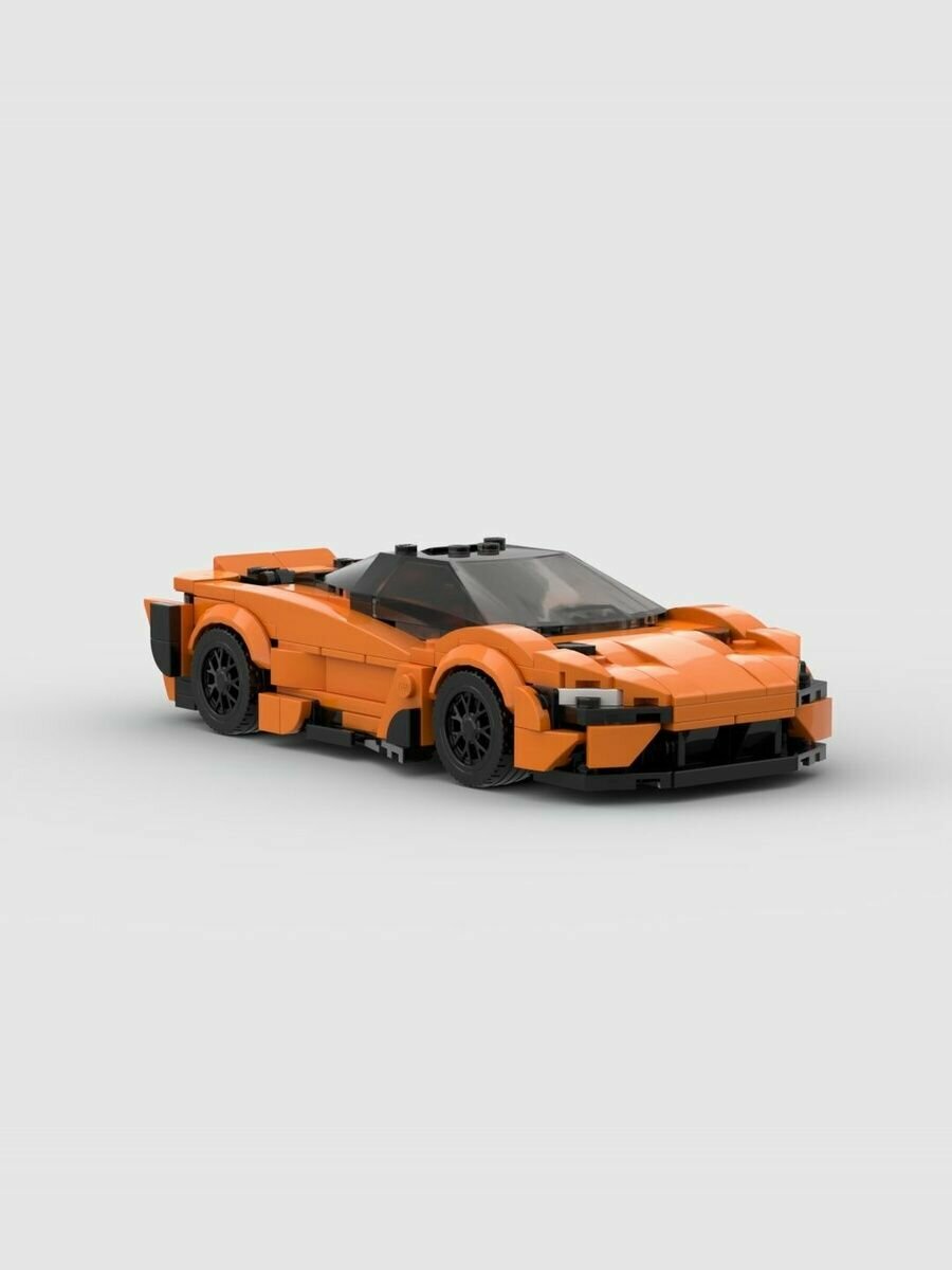 Модель McLaren 765LT, пластиковые детали, блочный пазл, подарок для мальчика 10 лет