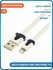 Дата-кабель USB-Lightning, 1 м, белый