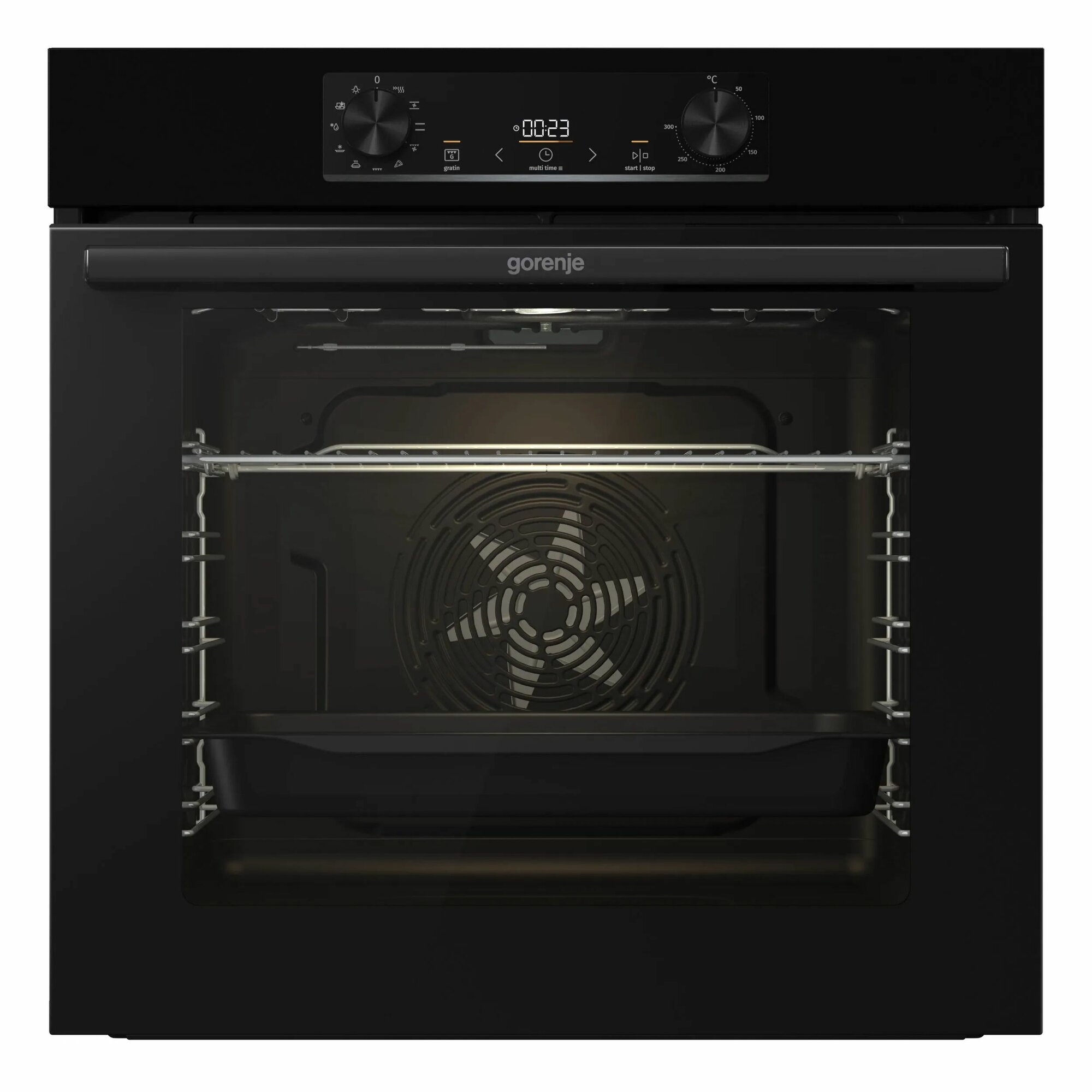 Духовой шкаф Gorenje BO6735E02BKOT, черный