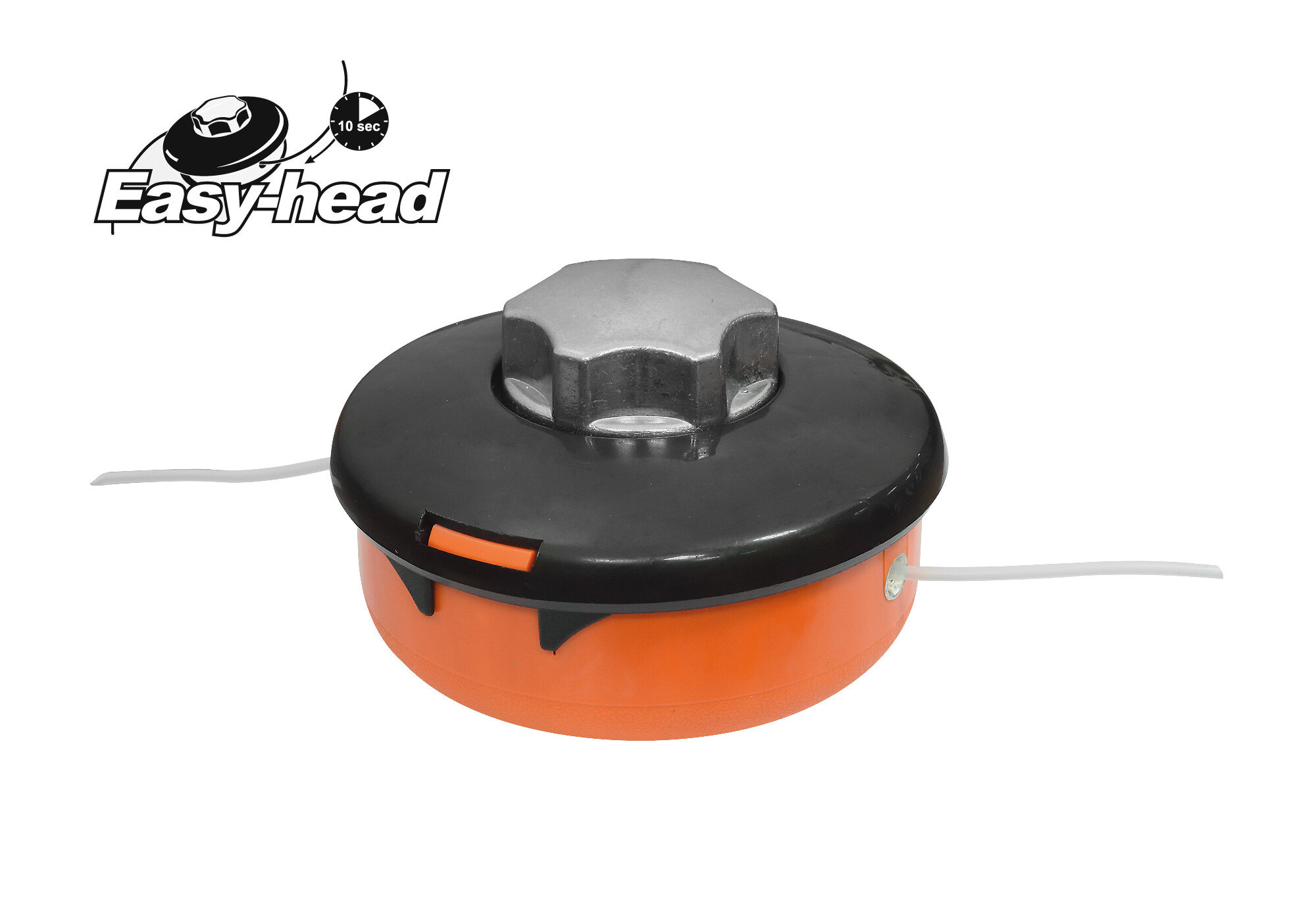 Картридж, Головка для триммера и косы с леской TH 3343 ЕM Easy-head (М10, метал. кнопка GBC-052; 043; 033; TR-1500S)