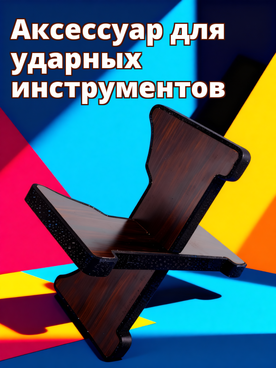 Подставка Для Handpan Из Дерева Надёжная Поддержка Для Percussion Инструментов 18.50X18.50X8.50Cm