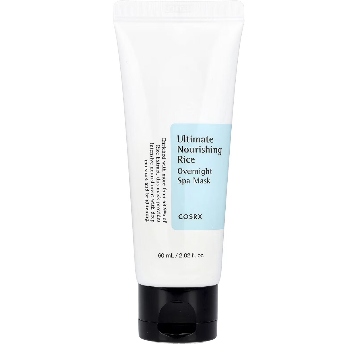 Ночная спа-маска для лица COSRX Ultimate Nourishing Rice Overnight Spa Mask 60 г (туба)