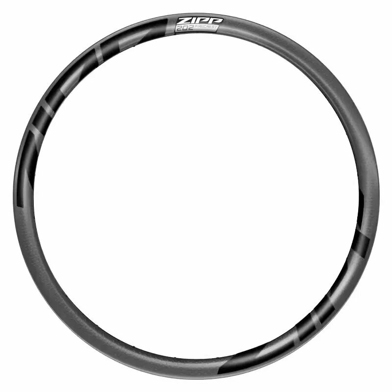 Наклейки Zipp Firecrest серые 202 Glossy Black