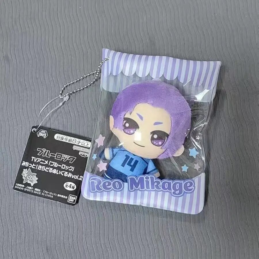 Blue Lock Чигири Хёма Микагэ Рэо плюшевая кукла Bandai D