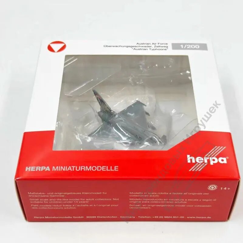 Металлическая модель самолета Herpa 1:200 571210 автомобиля