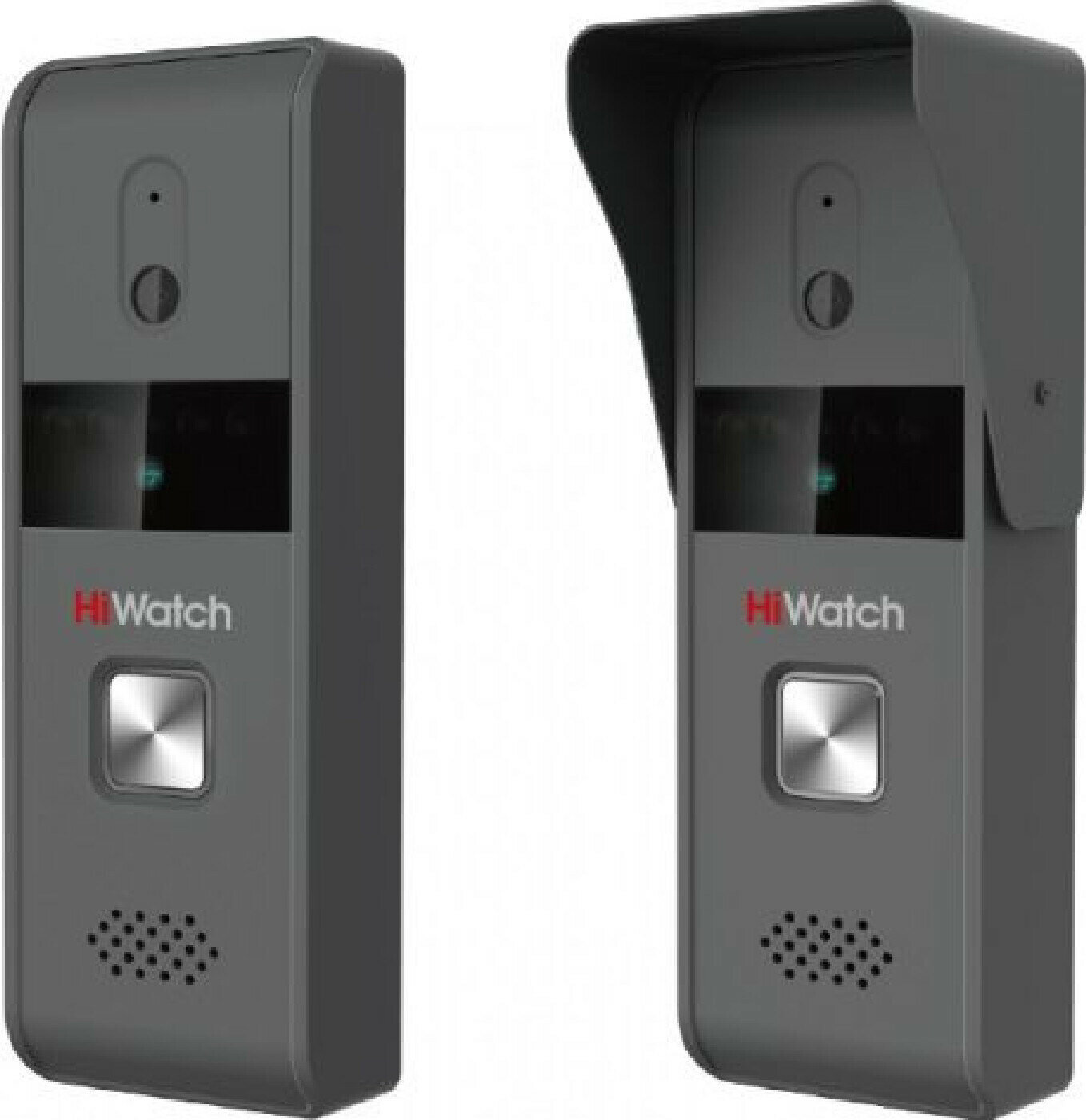 HiWatch DS-D100P Вызывная панель монохромный сигнал CMOS цвет панели: темно-серый