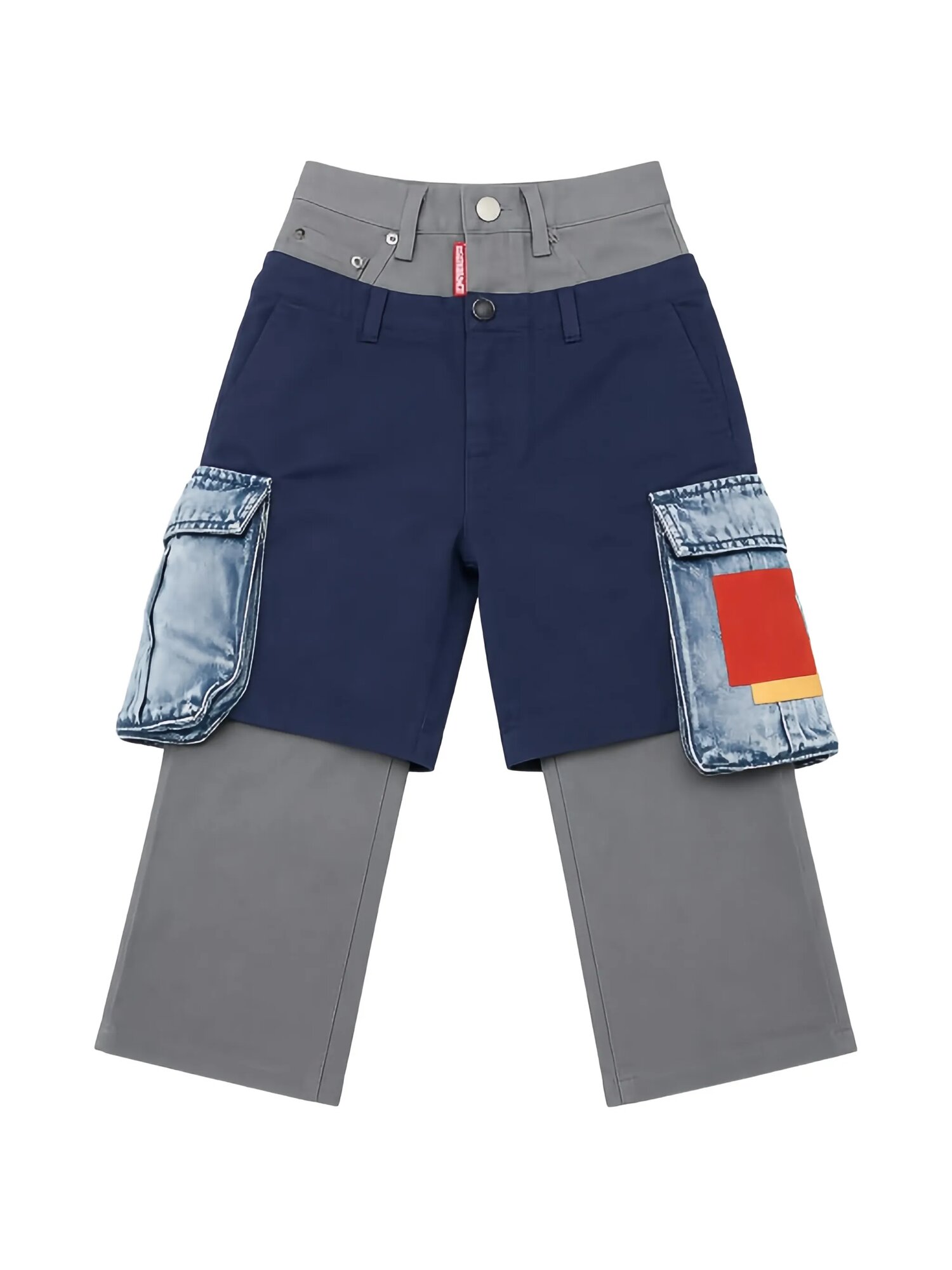 Брюки Layered cargo pants