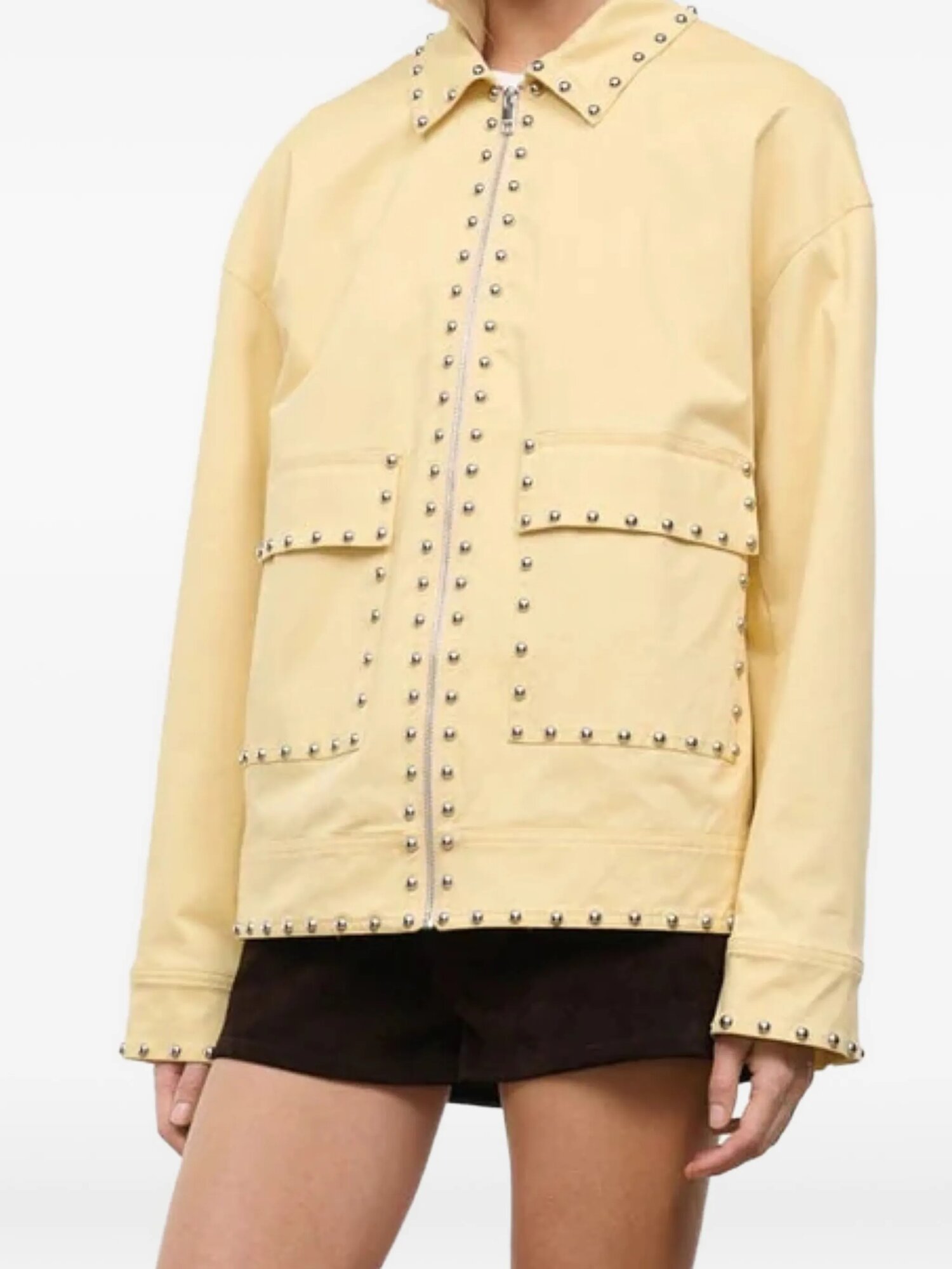 Куртка Clarke stud-embellished jacket