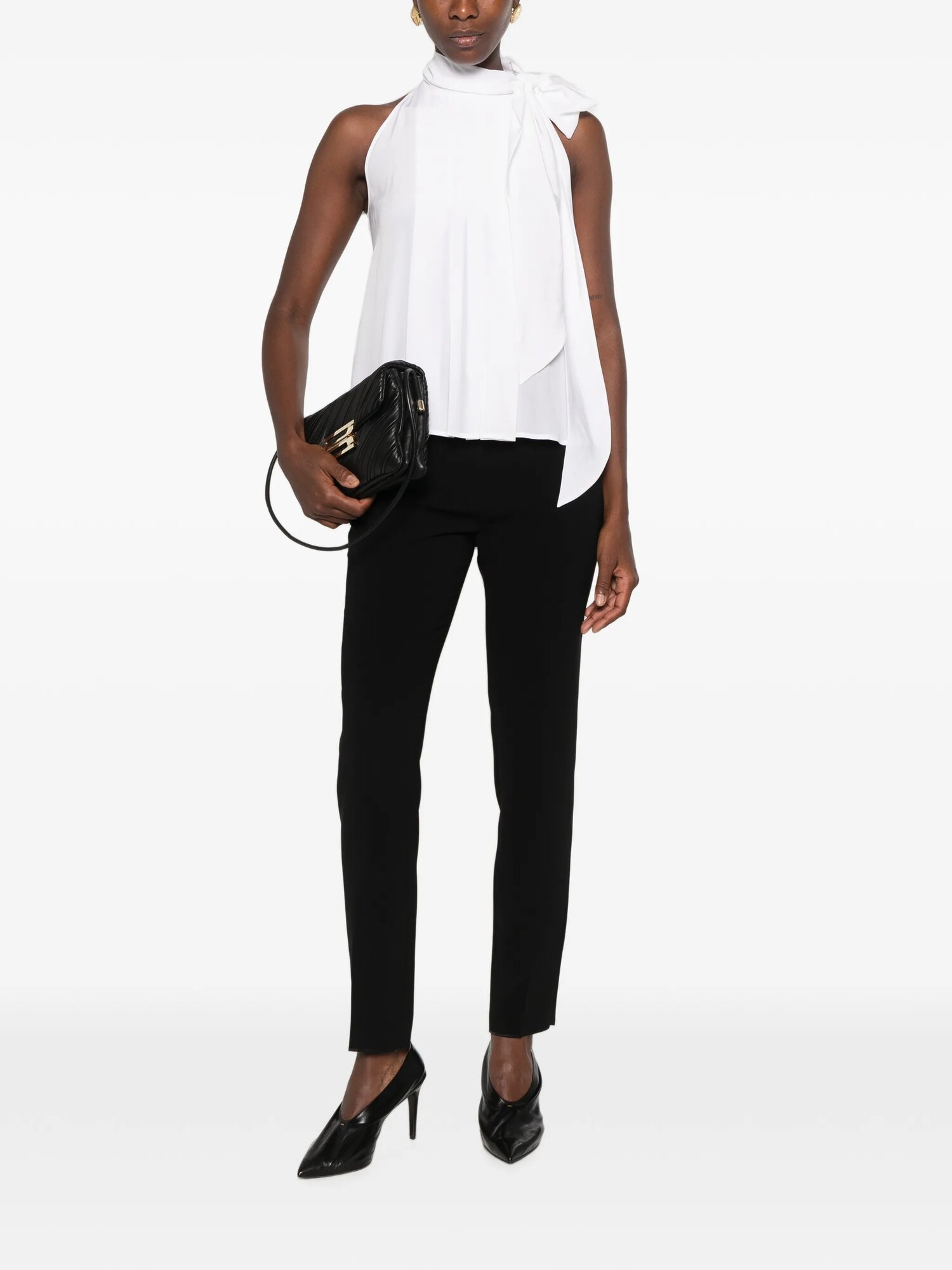 Брюки Max Mara Belt-loops trousers, размер 48 — фото 1