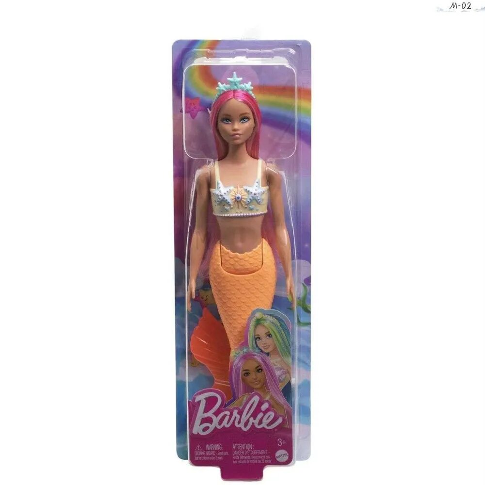 Кукла Барби, игрушка Barbie Dreamtopia, кукла для девочки Русалка HRR02_HRR04