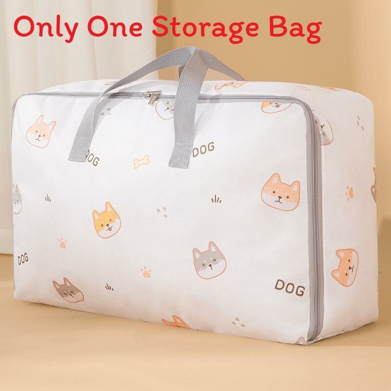 Heavy duty oxford cloth moving bag with waterproof seal for clothes and bedding storage style p