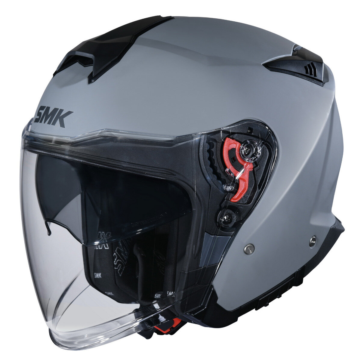 SMK Мотошлем GTJ, цвет Серый Nardo Grey MA600, Размер XL