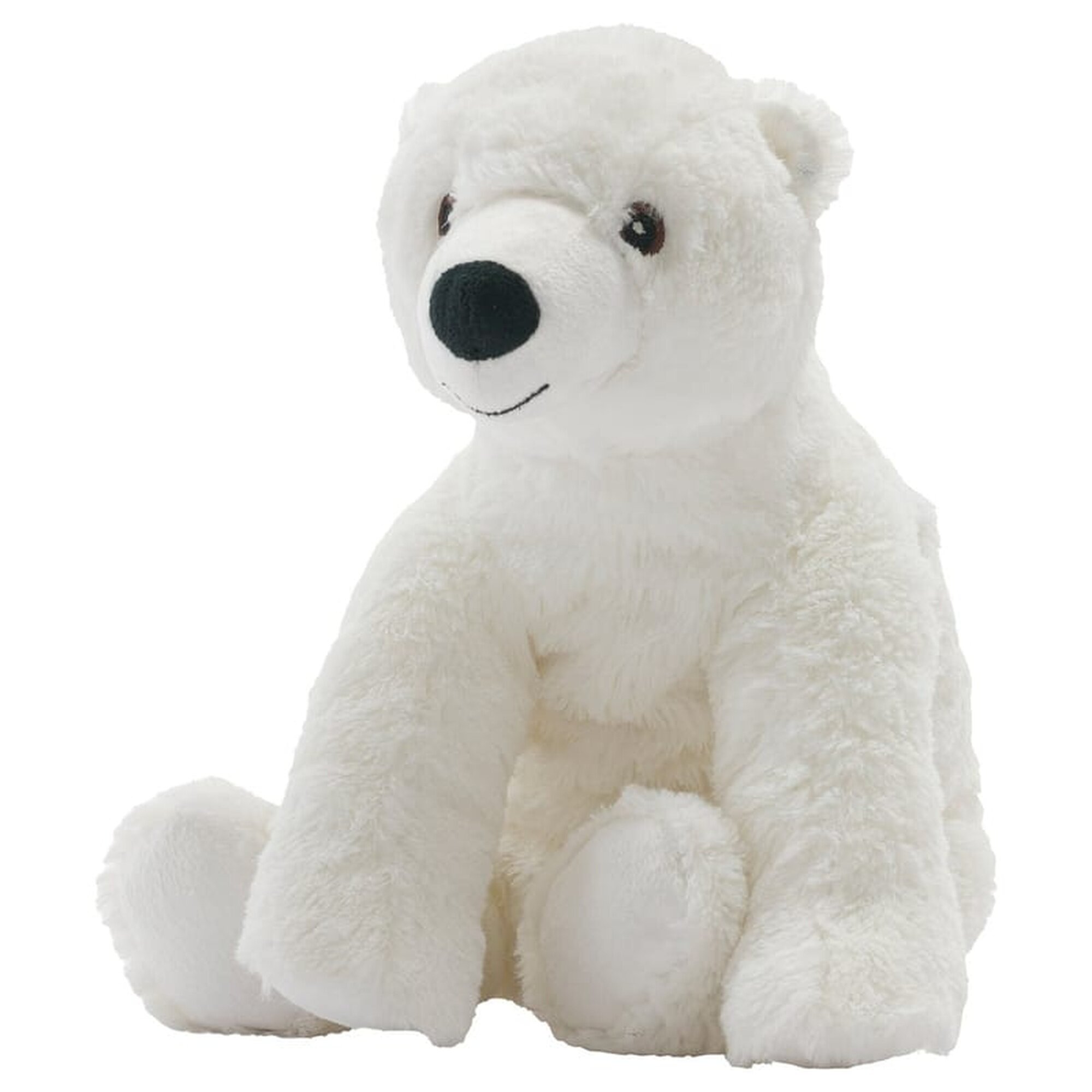 Мягкая игрушка медведь IKEA SNUTTIG, белый, 29 см 005.785.34