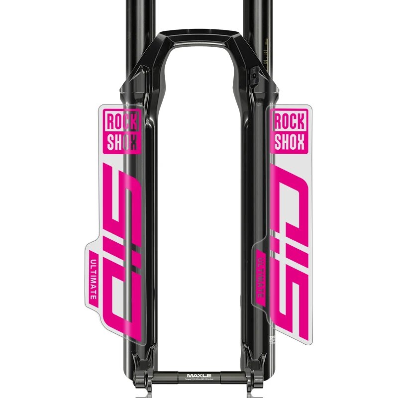 READU 2021 SID наклейки на вилку magenta(clean bottom