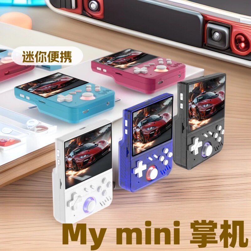 Mymini Открытое-Источниковое Ретро Портативная Игровая Консоль с Поддержкой Эмуляции GBA, PSP, N64 - 64 ГБ Хранения,