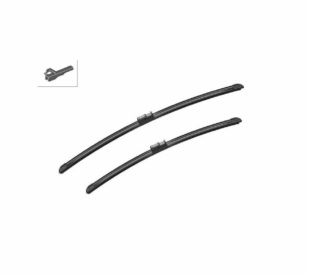 Щетки стеклоочистителя бескаркасные Aerotwin 600/500мм крепление Side Pin, BOSCH 3397118970