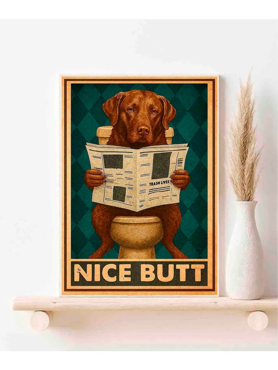 Собака породы ретривер Чесапикского залива, Nice Butt, Плак