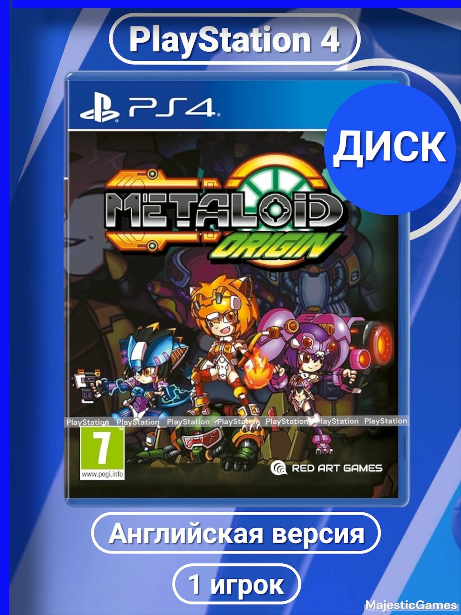 Игра Metaloid: Origin (Диск, PS4, PS5, action, Английская версия)
