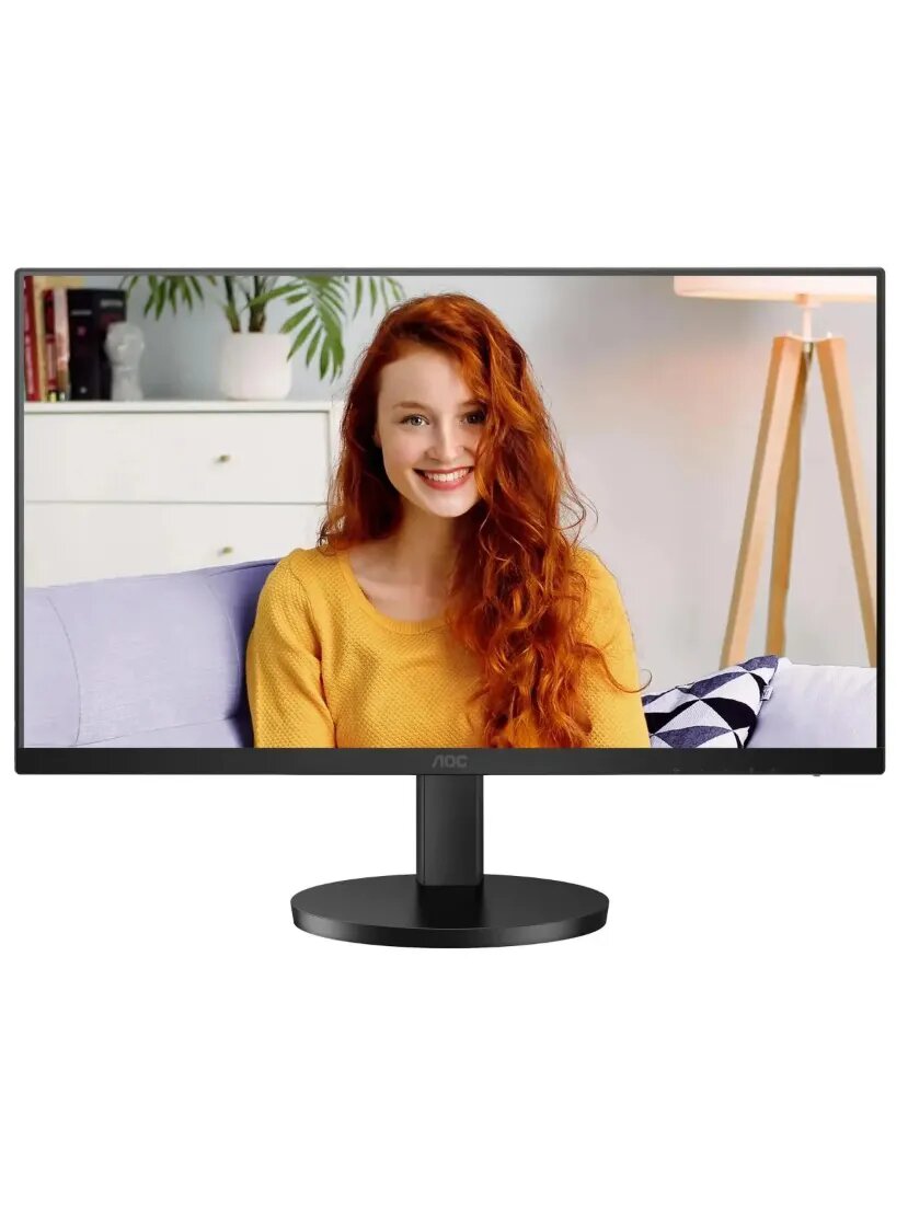 Монитор 27" AOC, U27B3AF, IPS, 60Гц, 16:9, Черный