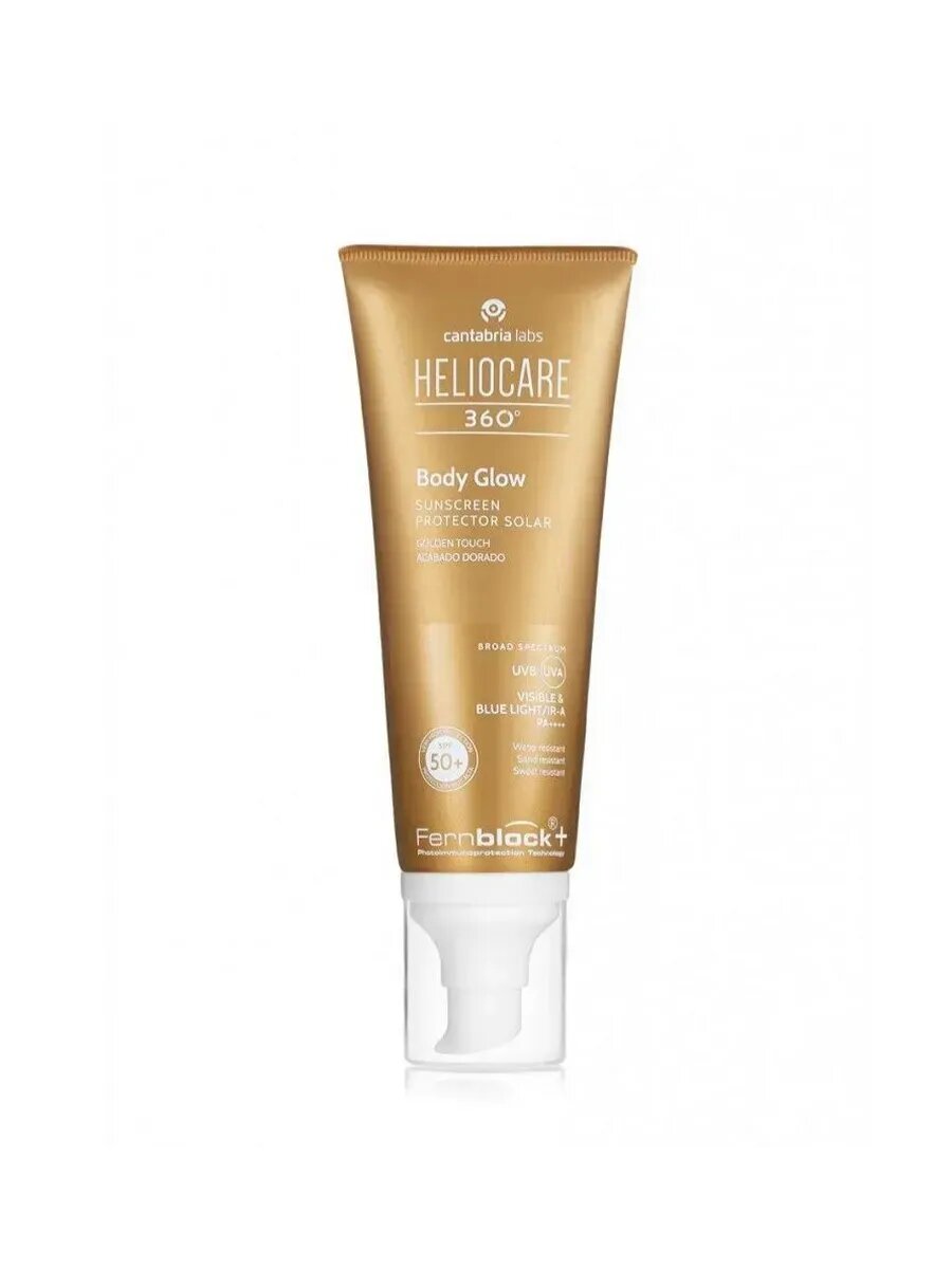 HELIOCARE BODY GLOW SUNSCREEN PROTECTOR SOLAR GOLDEN 100мл