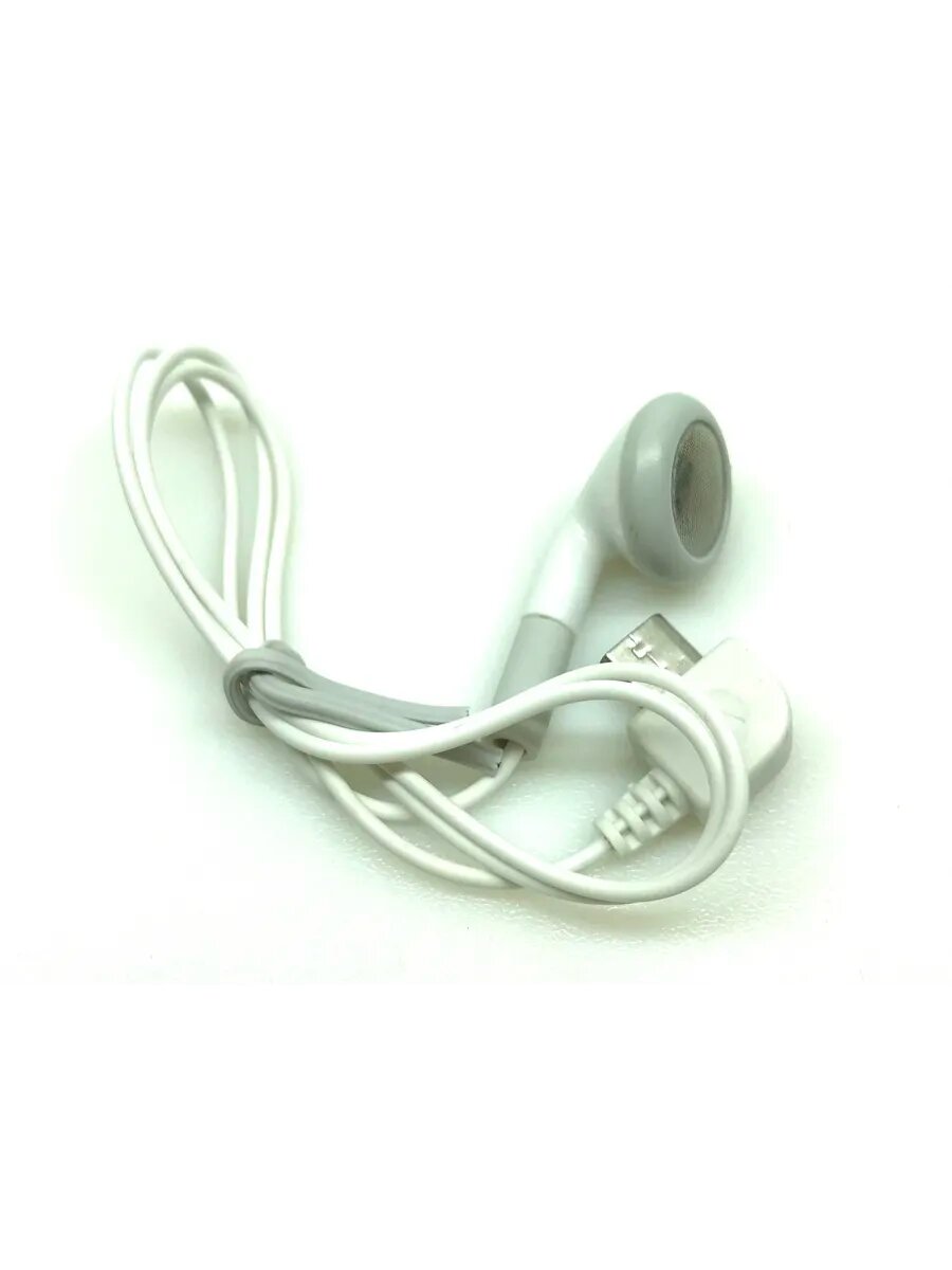 Моно наушник с выходом micro USB белый (2 шт.)
