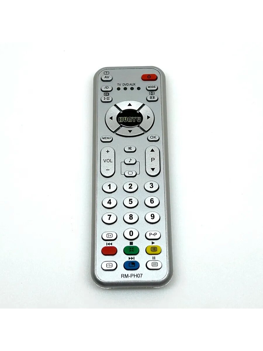 Пульт ДУ PHILIPS RM-PH07 HUAYU TV/DVD/AUX UNIVERSAL