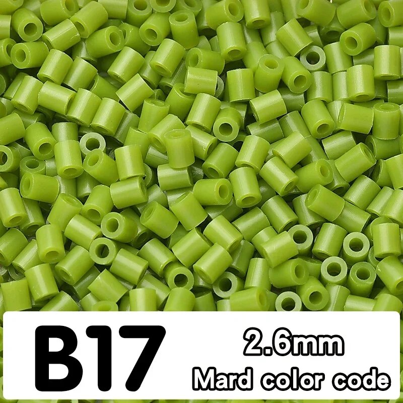 Бусины Hama Perler 2,6 мм 3000 шт для рукоделия 3000Pcs-O27