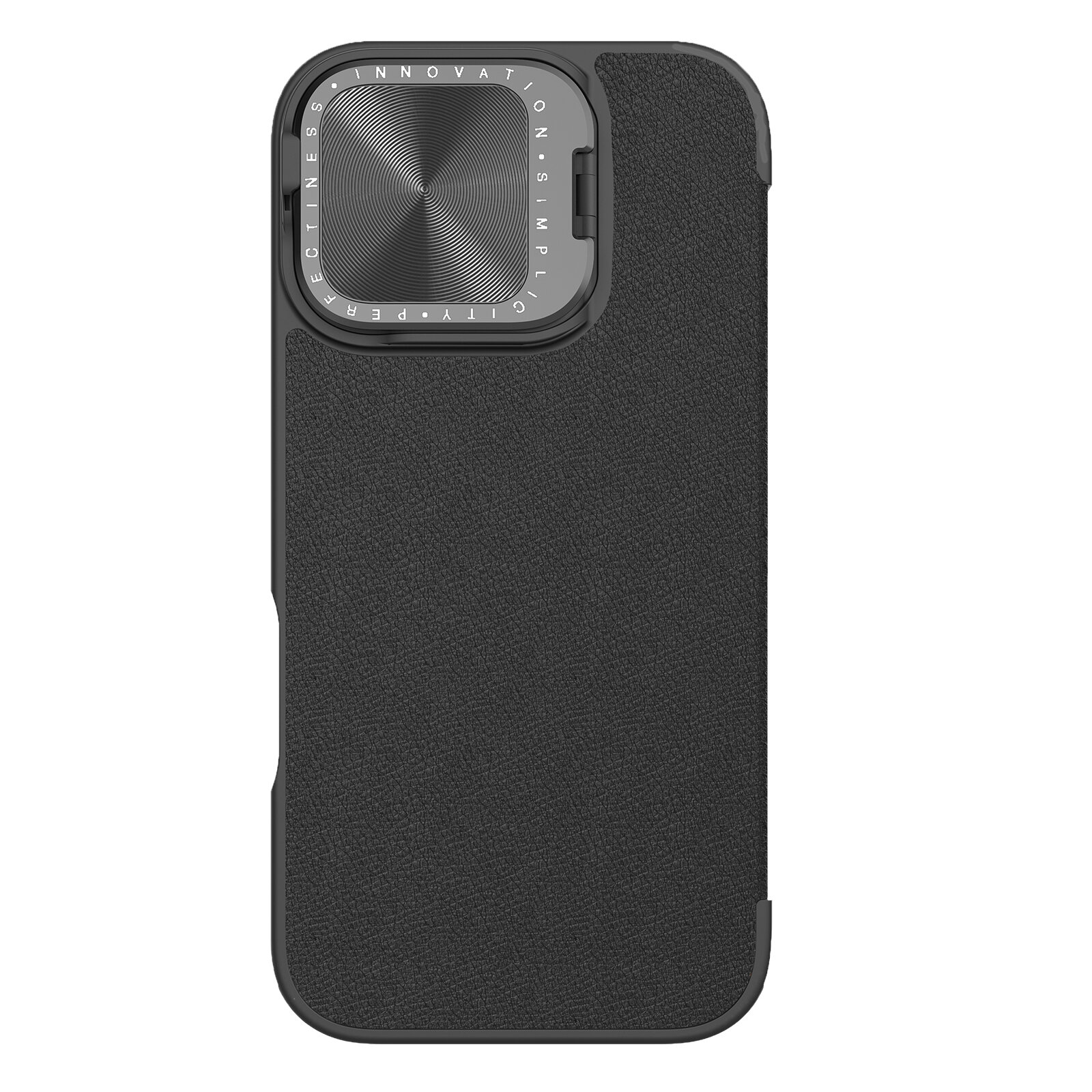 Кожаный чехол книжка от Nillkin с откидной крышкой для камеры для iPhone 16, серия Qin Prop Leather Case