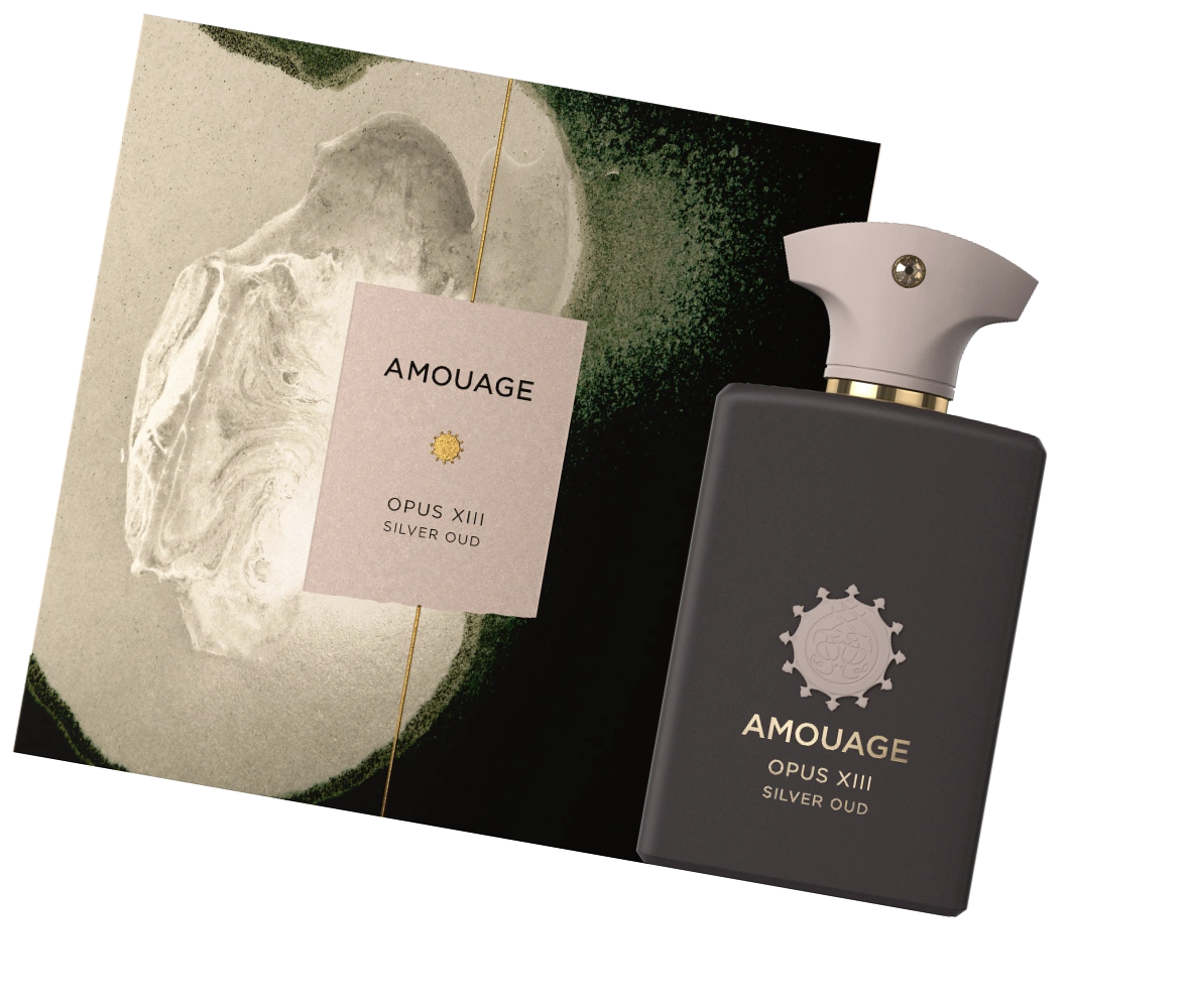 Уникальная парфюмерная вода Амуаж Опус 13 Сильвер Уд 50 мл - Amouage Library Collection Silver Oud унисекс