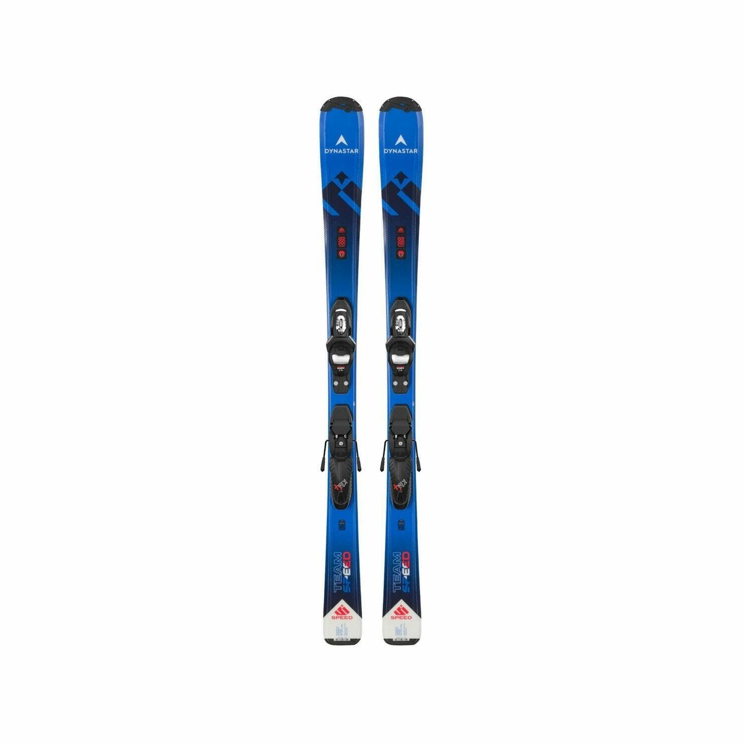 DECATHLON Лыжи Dynastar Team Speed с креплениями Kid4, синий, 110 см