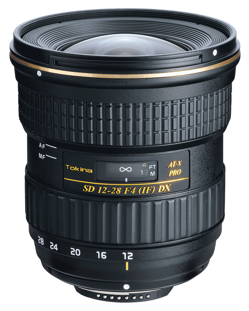 Объектив Tokina AT-X 12-28 PRO DX F4 C/AF для камер с байонетом Canon EF-S