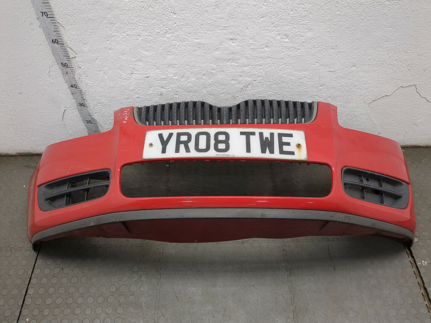 Бампер передний Skoda Fabia Б/У
