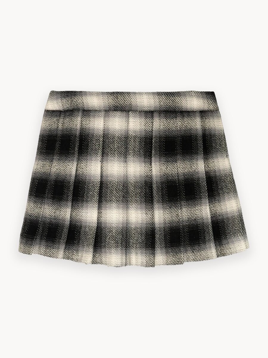 Юбка Pleated plaid skirt