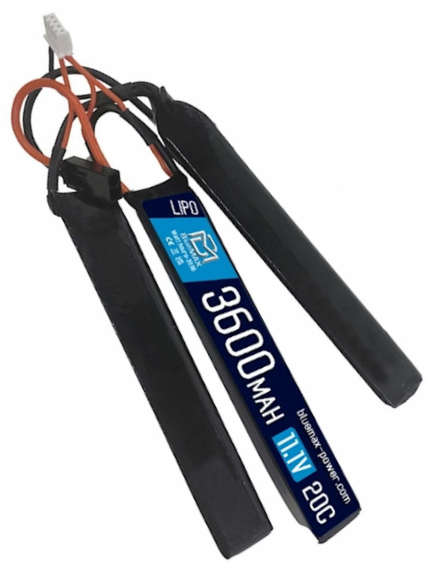 Аккумулятор BlueMAX Li-Po 11.1V 3000mah 20C Triple, 3x (128x21x18) мм