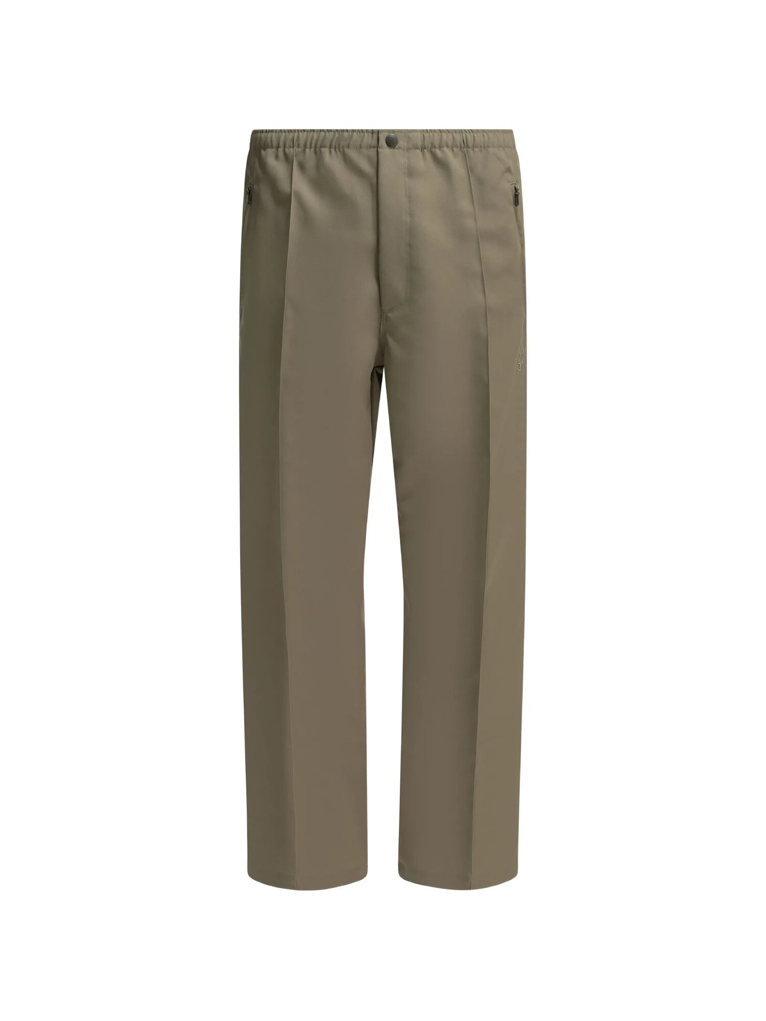 Брюки Warm Up pressed-crease zipped-pockets trousers