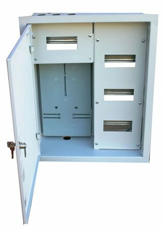 Щит учетно-распределительный ЩРУ 3В-25 IP31 (500*400*155) картон+замок