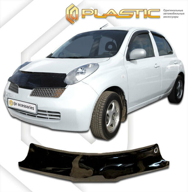 Дефлектор капота Nissan Micra 2004-2006