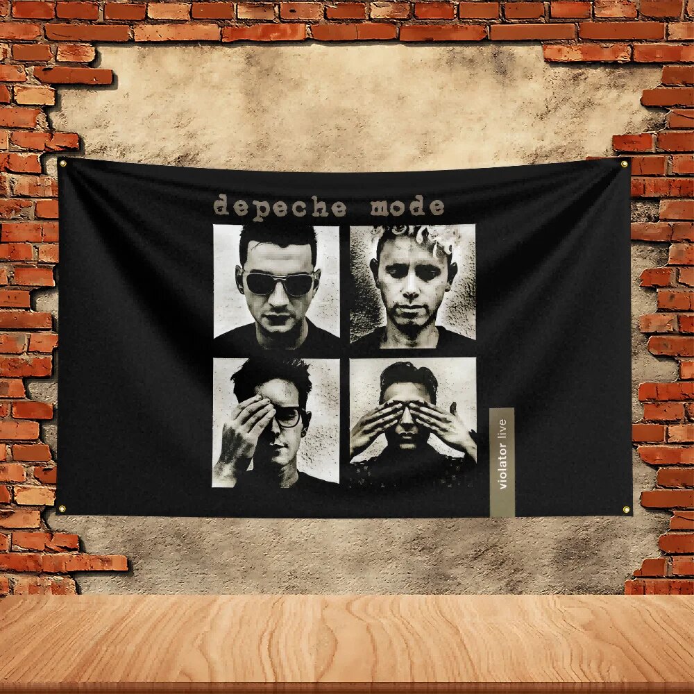 Флаг Depeche Mode 90x150см, цвет ZH10691