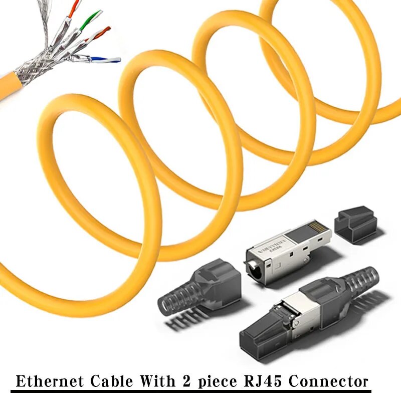 Ethernet кабель Cat6A VEnTIOn 5м/30м/50м/100м 10 м