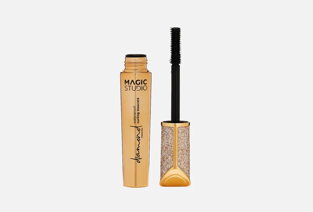 MAGIC STUDIO Curling Mascara Diamond Водостойкая тушь для ресниц 0.03г черная