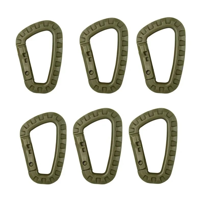 Пластиковые тактические карабины 1/2/3/4/6 шт 6Pcs Green