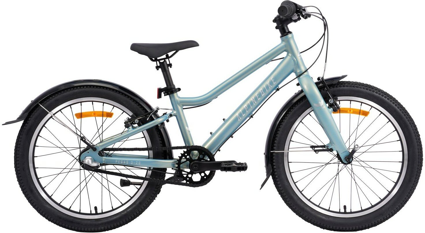 Велосипед Alpinebike Pegas 3-20 (2026) (110-130 см), бирюзовый