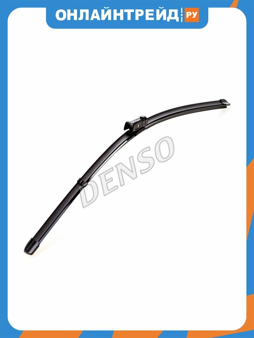 Щетка стеклоочистителя комплект Denso Flat Blade бескаркасная, 600/600мм, 2 шт, DF-052