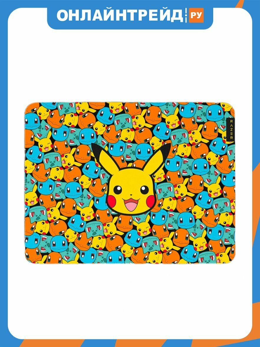 Коврик Razer для мыши Gigantus V2 Medium - Pokemon Kanto Starters Ed. (RZ02-03333900-R3M1)