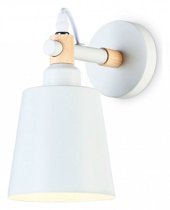 Бра Ambrella Light TR TR82212 цвет плафона подвески Белый, цвет арматуры Белый, Коричневый